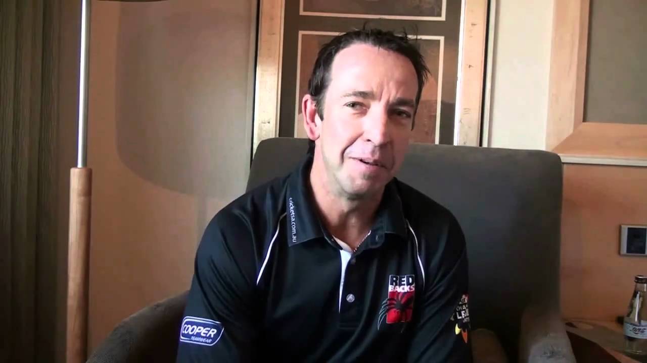 Mark Sorell and Michael Klinger thank SACA staff for their support ...