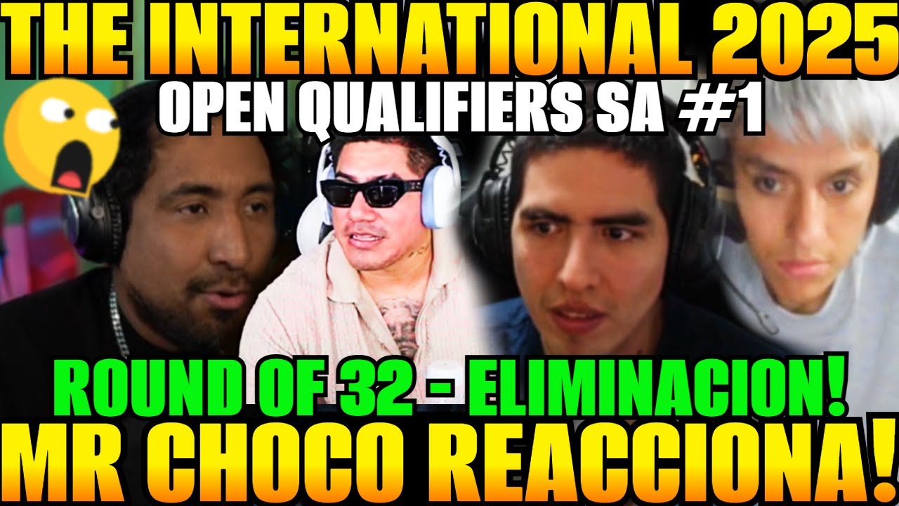 😲MR CHOCO reacciona a ROAD TO THE INTERNATIONAL! 😲OPEN QUALIFIERS SA #1 ...
