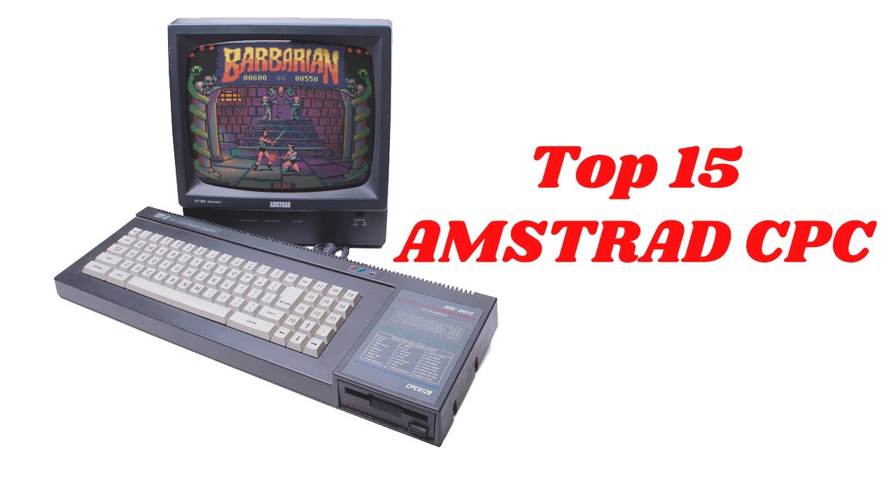 TOP 15 JUEGOS DE AMSTRAD CPC - YouTube