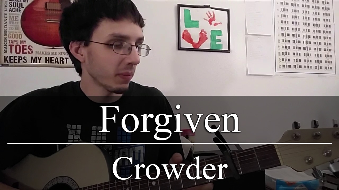 Forgiven - Crowder (Guitar Tutorial) - YouTube