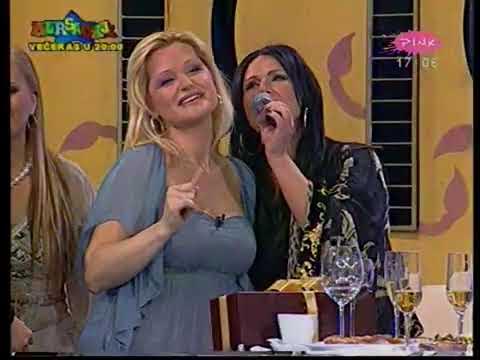 Sanja Djordjevic i Marta Savic - Otkaci - Live - Nedeljno Popodne sa Leom Kis - (Tv Pink 2007 ...