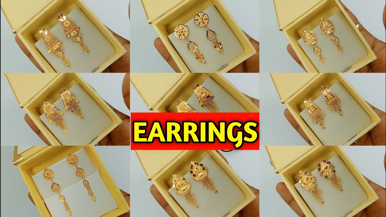 2gram Under Gold Earrings Jhala For All Ladies 2023 || Jhala Ka New ...