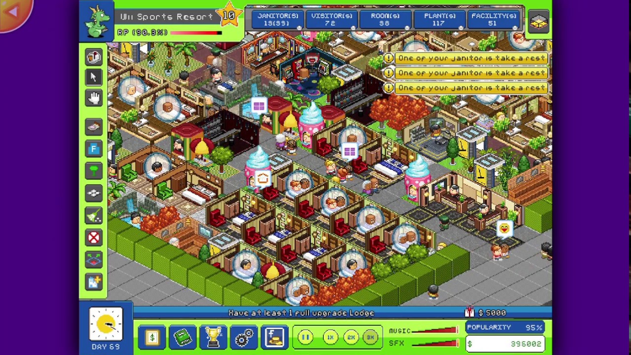 Flash Game - Resort Empire - Longplay (2/2) - YouTube