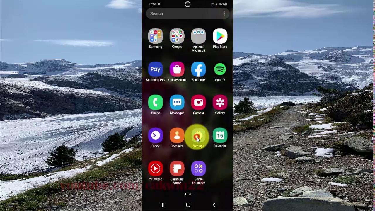 Samsung Galaxy S20 : How enable or disable edge panels lock handle ...