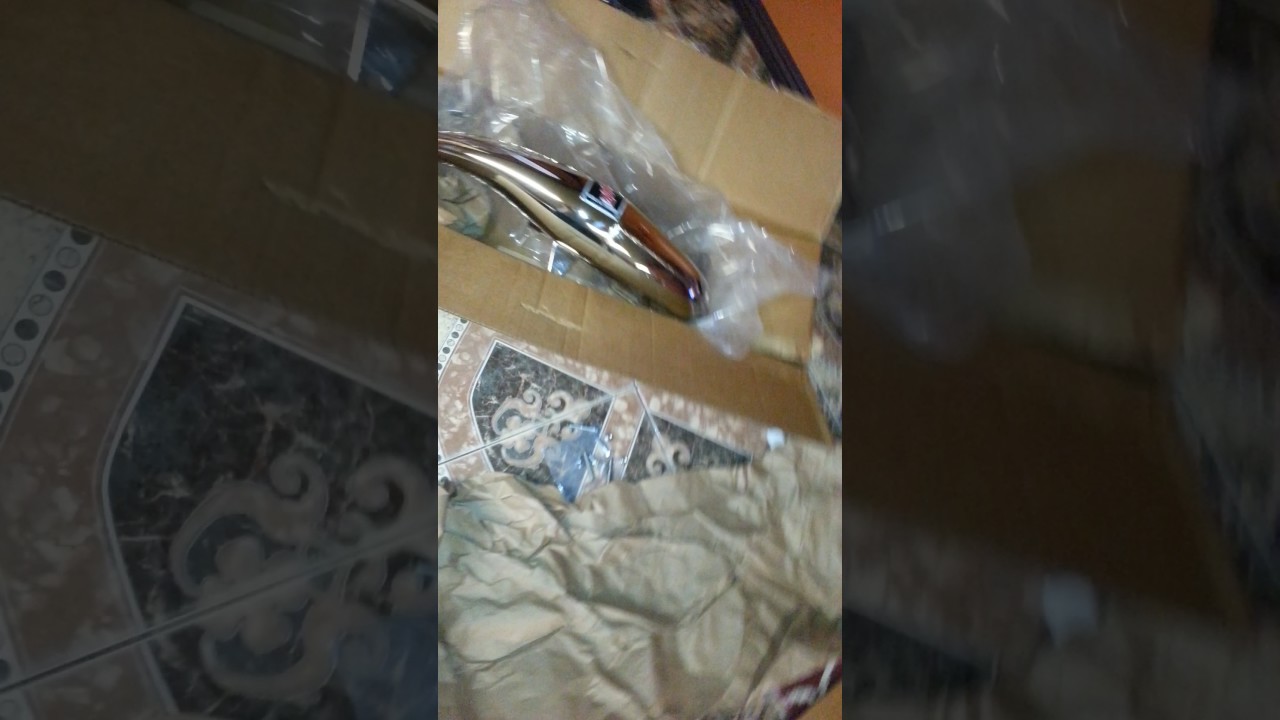 Un boxing ESR 250R Trx5 exhaust chipped chrome - YouTube