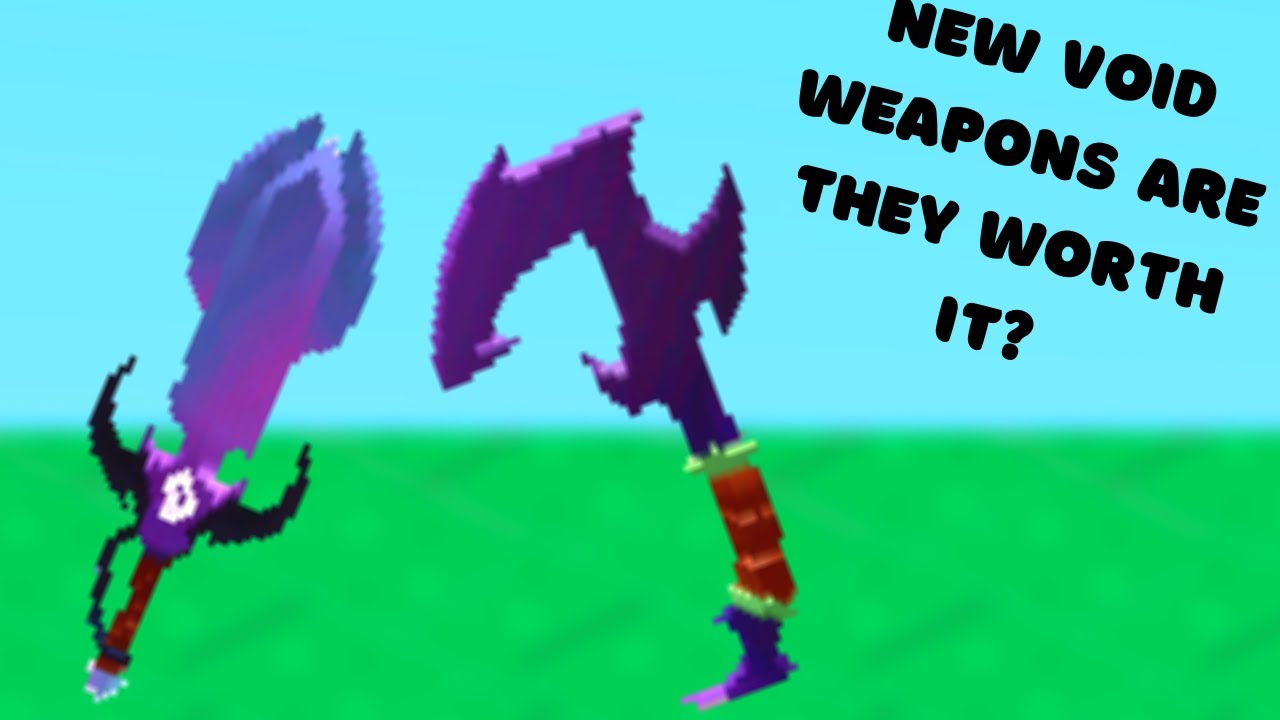 NEW Void Weapons in Roblox Islands - YouTube