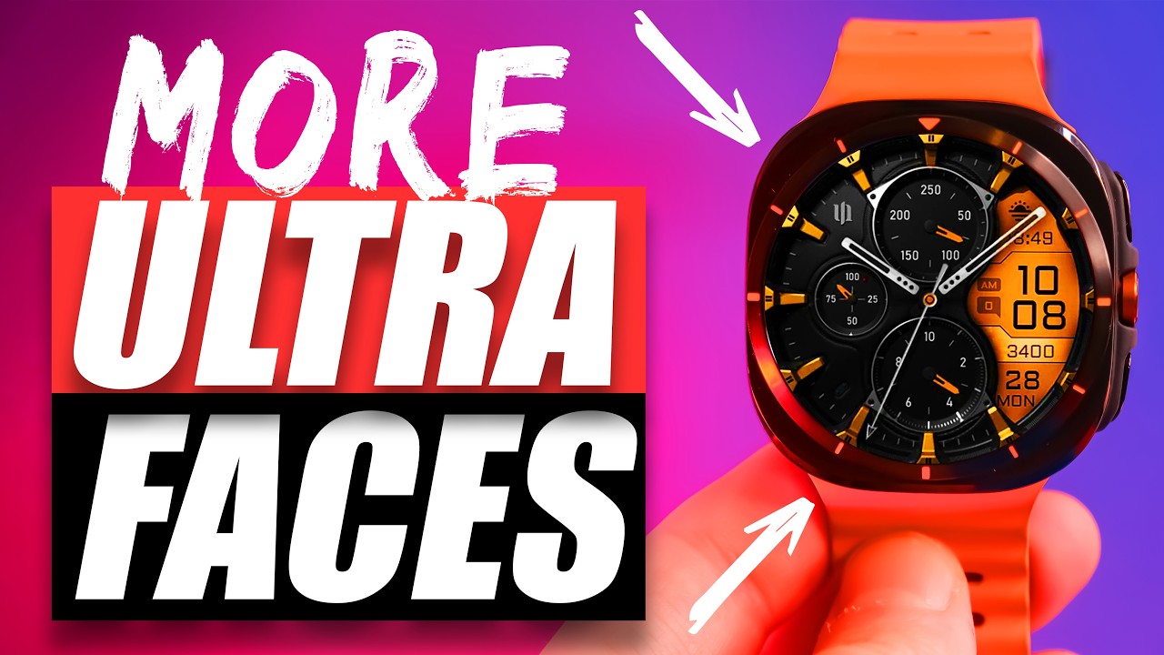 25+ MORE Of The BEST Galaxy Watch 7 Ultra Faces - Free & Paid! - YouTube