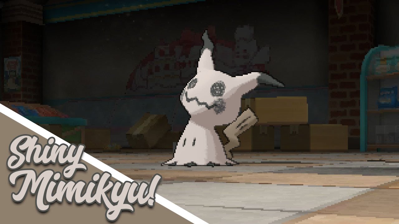 Shiny Mimikyu - 48 SOS Chain | Pokemon Moon - YouTube