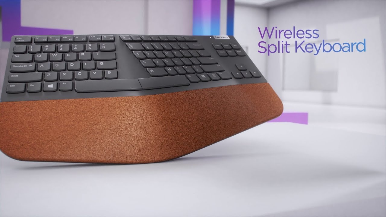 Lenovo Go Wireless Split Keyboard Product Tour - YouTube