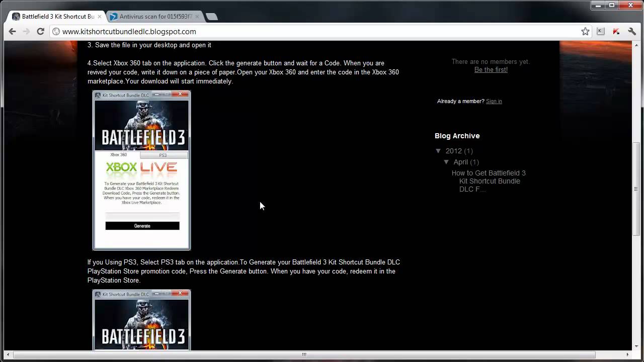 Battlefield 3 Desktop Icon