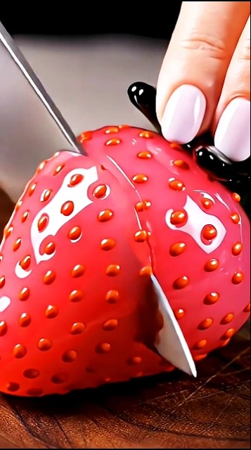 Cutting Glass Fruits | Pink Strawberry 🍓 ASMR Part 02 #aiasmr#ai #aiart#asmrsounds#asmr#shorts ...