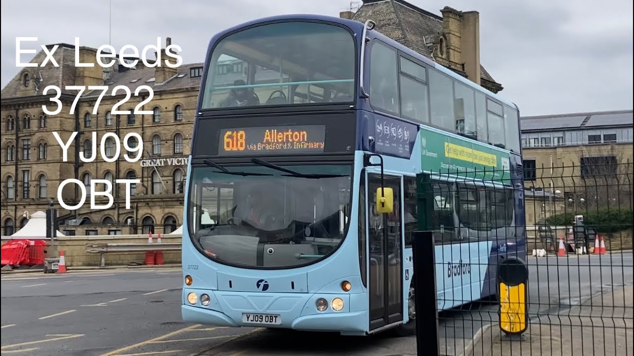 In its new repaint is First Bradford Volvo B9TL Wright Eclipse Gemini ...