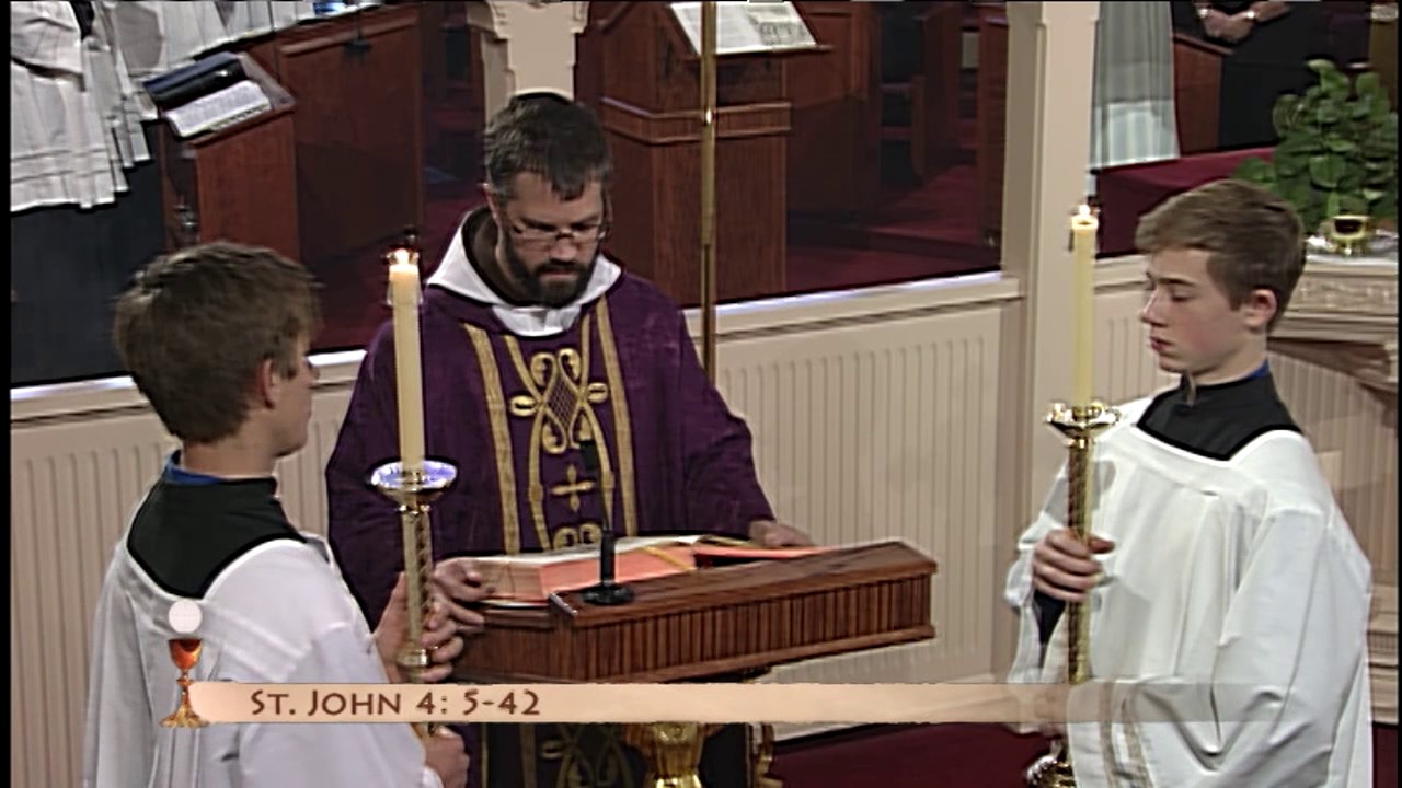 Daily Catholic Mass - 2017-03-19 - Fr. Paschal - YouTube