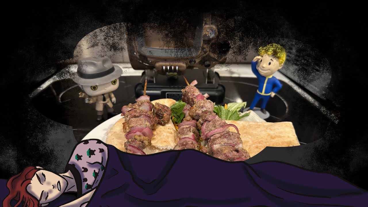 The Yummy Iguana on a Stick- Fallout Cookbook - YouTube