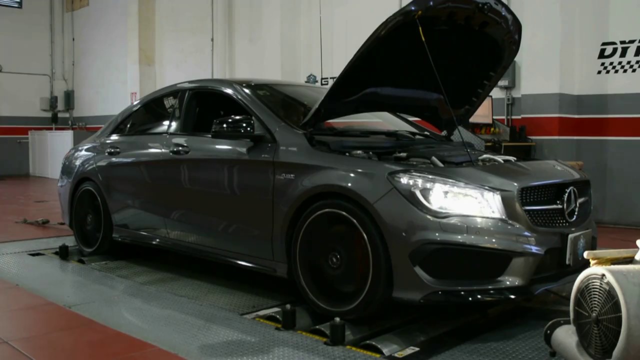 Mercedes CLA45 AMG w/ Armytrix Exhaust On Dyno (479hp & 477lb) - YouTube