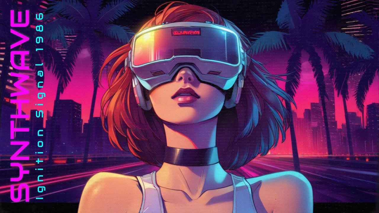 Synthwave Cyberpunk Electronic Music Mix Ignition Signal 1986 ...
