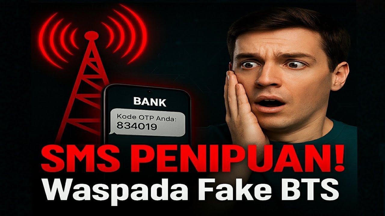 Waspada SMS OTP Palsu! Ini Cara Kerja Penipuan Lewat Fake BTS yang ...