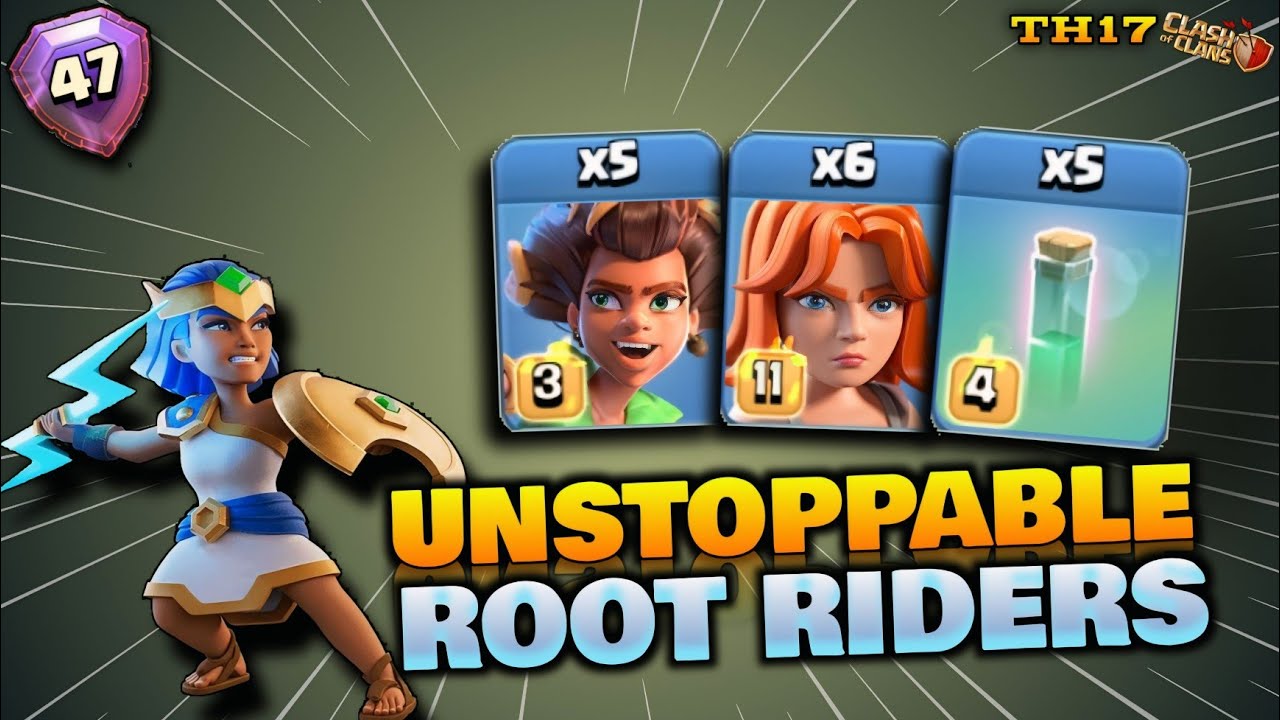 +320 | Root Rider Attack Th17 | Legend League Day 31 | Clash with Dark ...