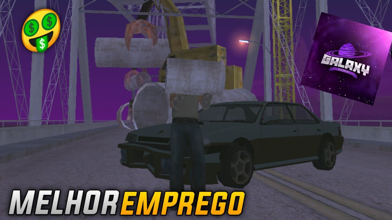 Melhor emprego para iniciantes no Galaxy RolePlay - GTA RP/SA - YouTube