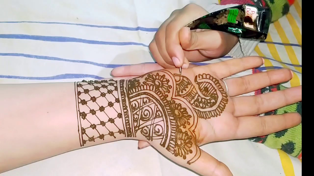 Simple Mehandi design | Inner Full hand Mehandi design 2020 | by Beauty ...
