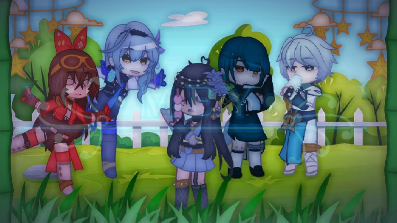 "give me back my dango!" | Genshin impact x Gacha | My AU | Ft.Me ...