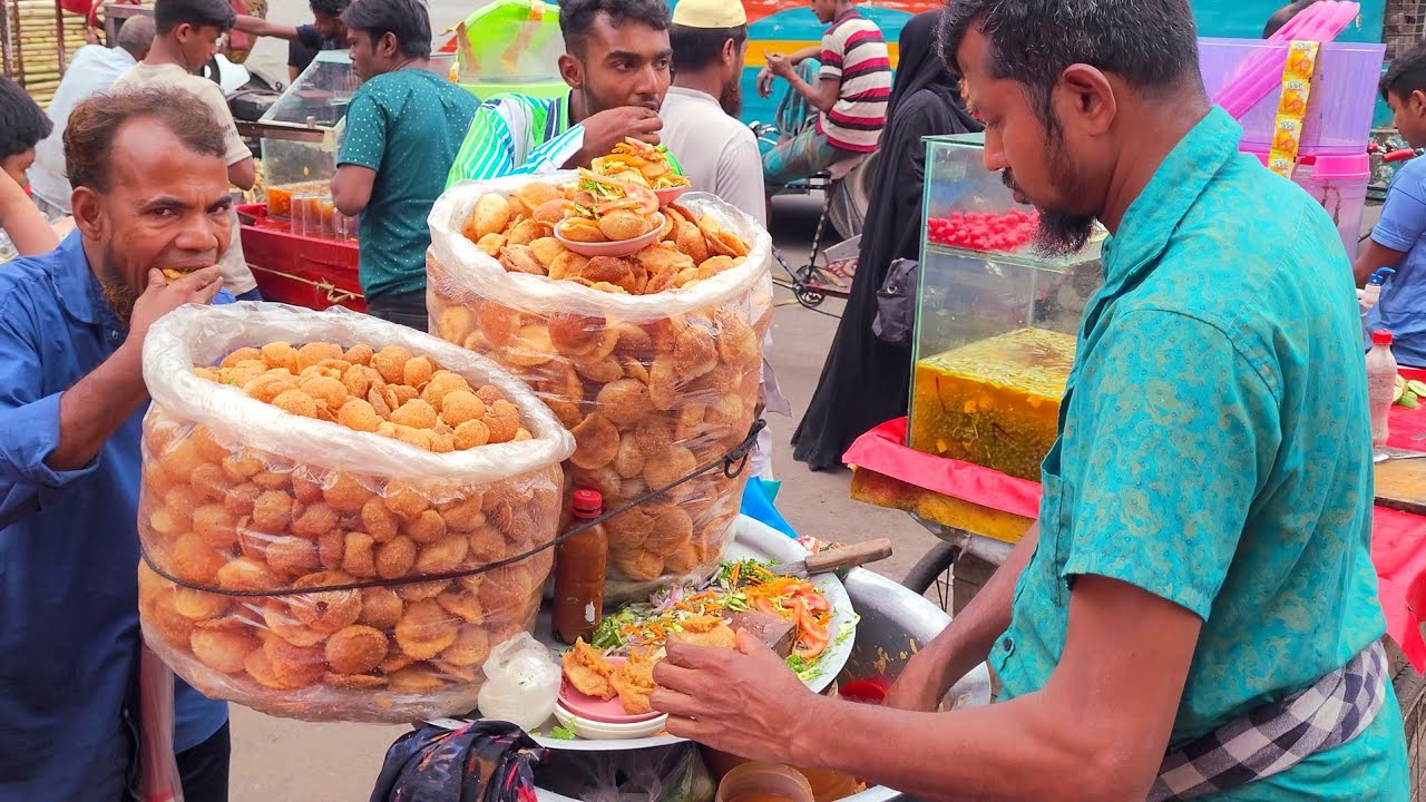 Mouth-watering Pani Puri recipe! The irresistible Flavors of Bhelpuri ...