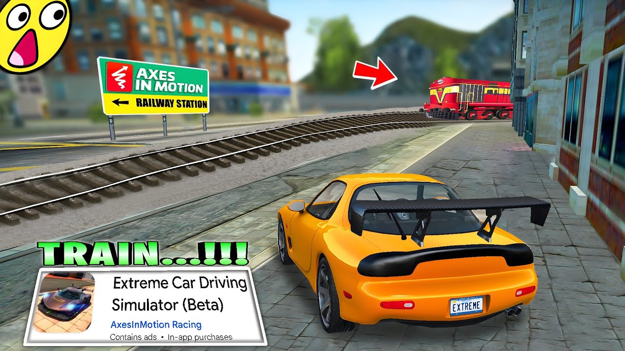 🤯EXTREME ISLAND TRAIN - Extreme Car Driving Simulator - YouTube
