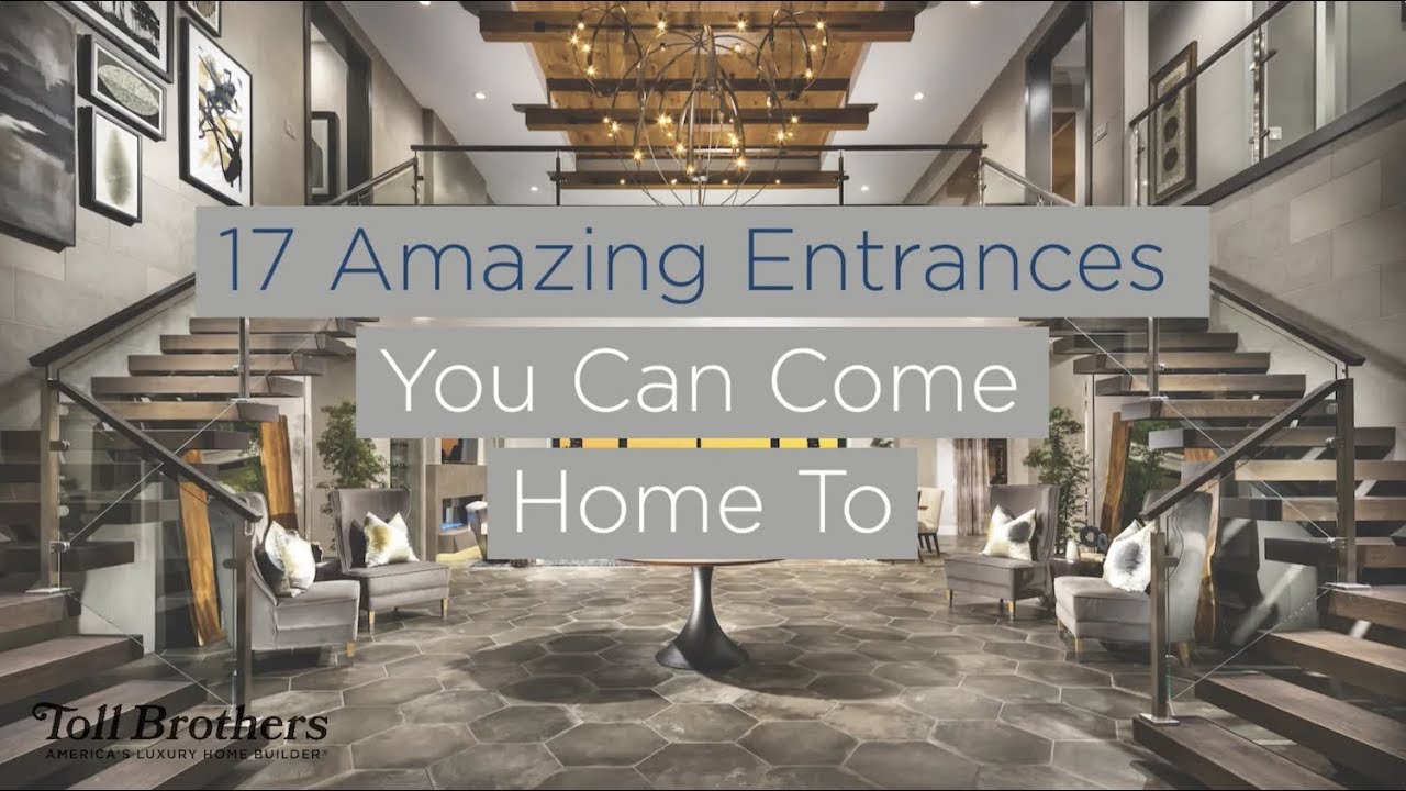 17 Amazing Entrances You Can Come Home To - YouTube