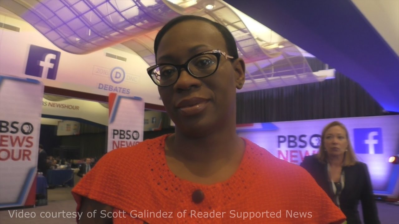 Nina Turner Interview after the Democratic Debate 2/11 - YouTube