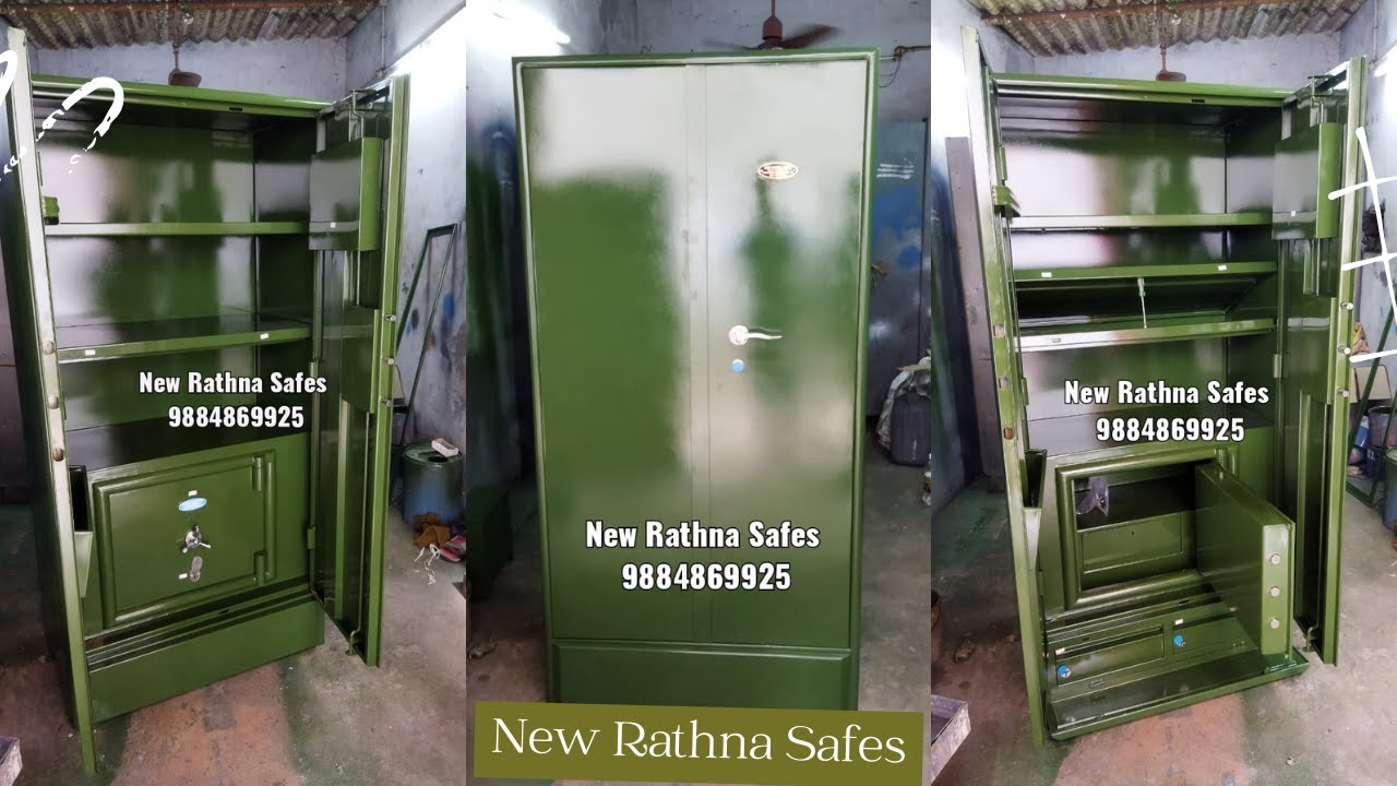 lakshmi Green Iron Safe Bero | Heavy Iron Safe Locker Almirah | Almirah ...