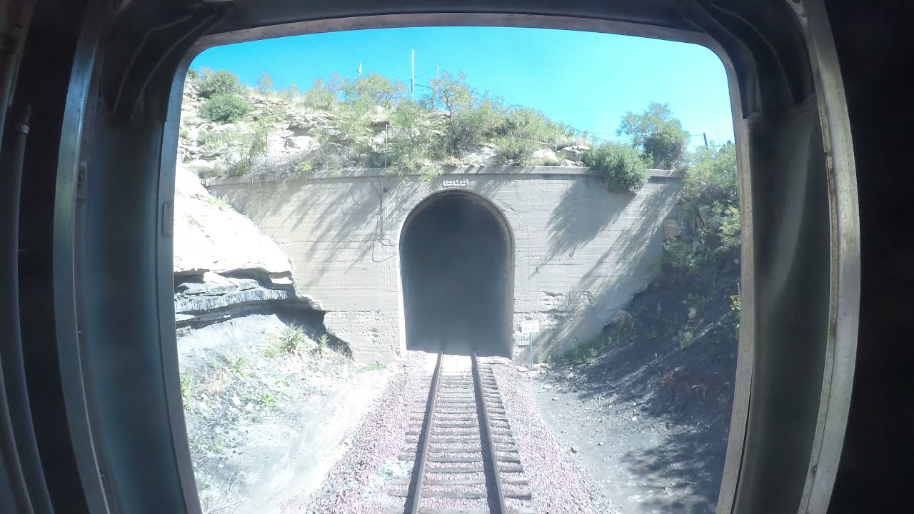 Raton Pass Tunnel on the Amtrak Southwest Chief - YouTube