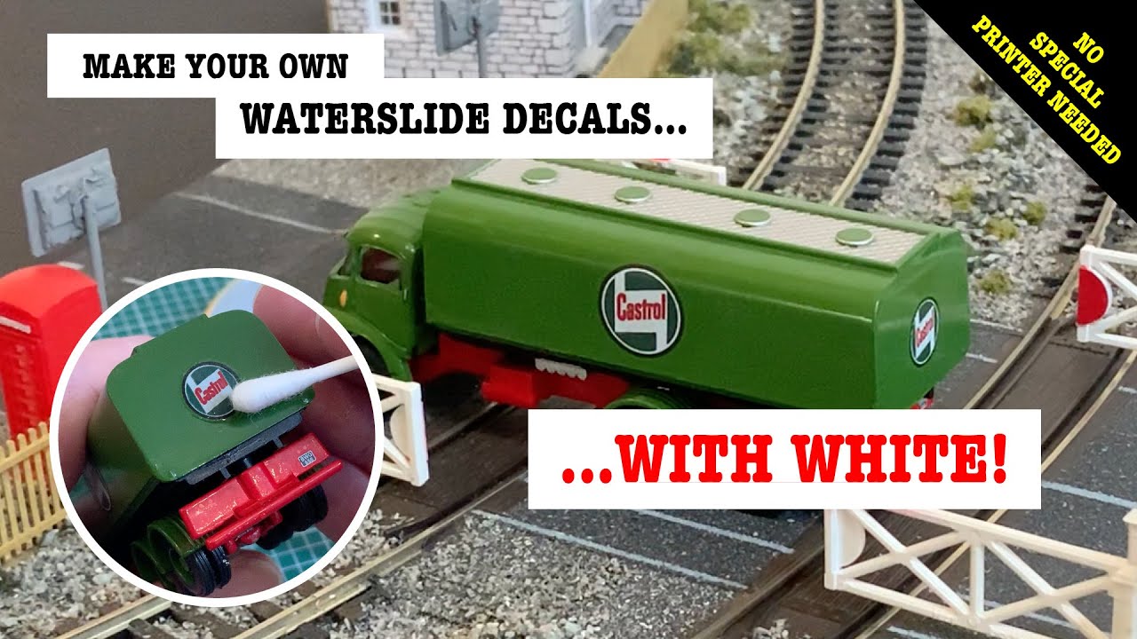 Making waterslide decals – with white – using just an ordinary inkjet ...