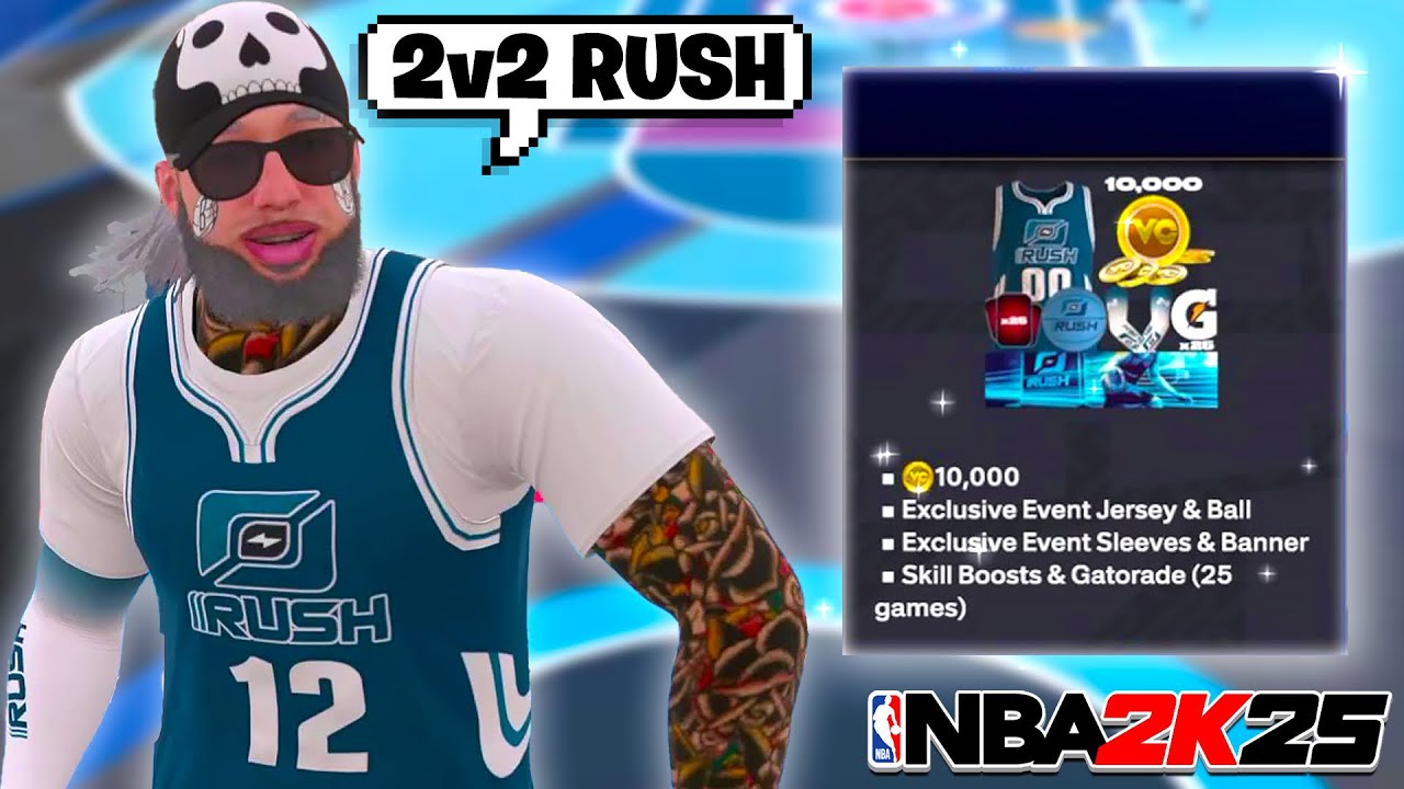 My RARE 6'7 Build Took Over 2v2 Rush! - YouTube