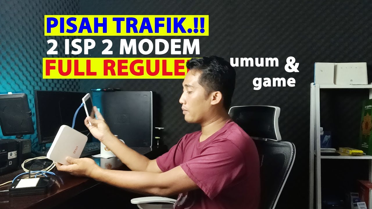 PISAH TRAFIK FULL REGULER 2 ISP 2 MODEM DI OPENCLASH | GAME DAN UMUM ...