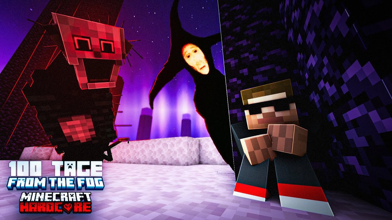 Der OBELISK in 100 TAGE From The Fog.. Minecraft Hardcore FROM THE FOG: S2 E8 - YouTube