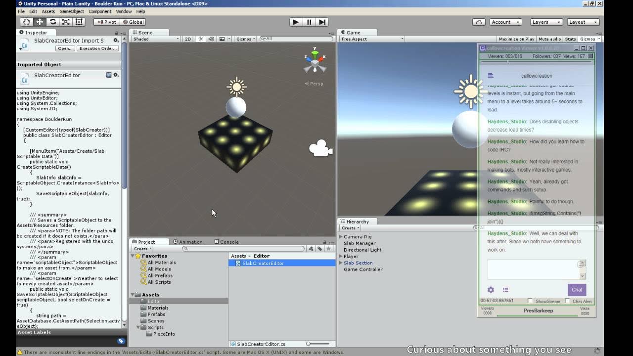 Create and Save ScriptableObject Asset - Boulder Run - Unity Tutorial - YouTube