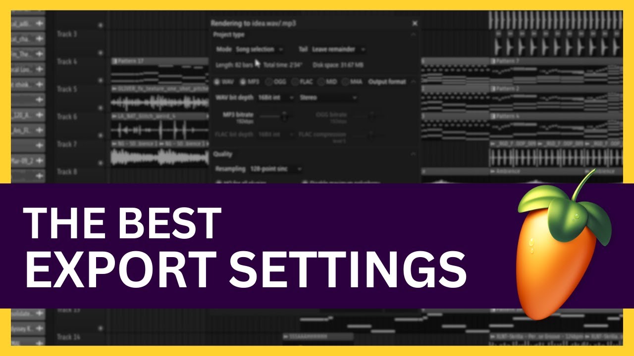 Best Export Settings for FL Studio - YouTube
