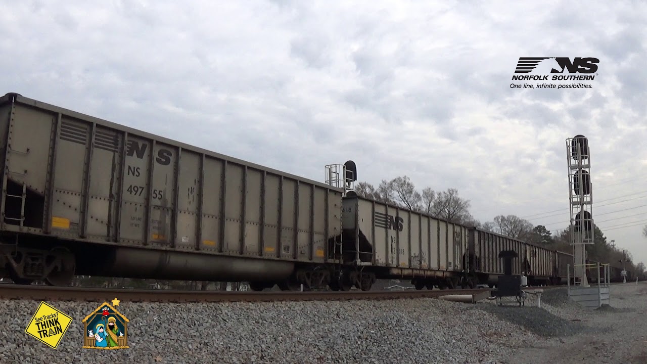 NS 9926 (GE C44-9W) leads NS 825 - YouTube