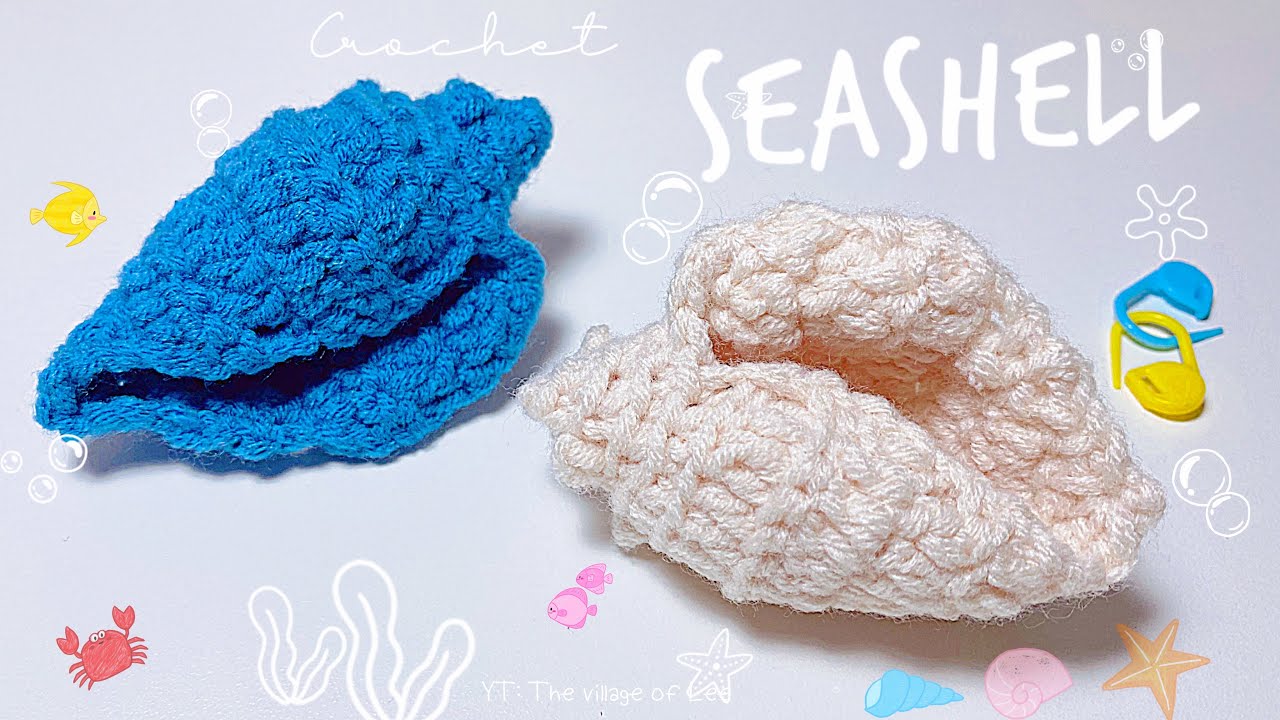Crochet Seashell Tutorial🐚| Hướng Dẫn Móc Vỏ Ốc, Vỏ Sò Siêu Chi Tiết ...