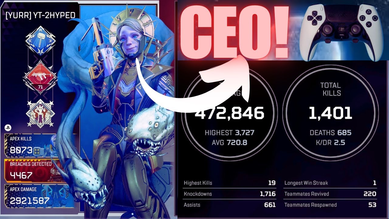 THE CEO OF WATTSON ON CONTROLLER...(Apex Legends) - YouTube