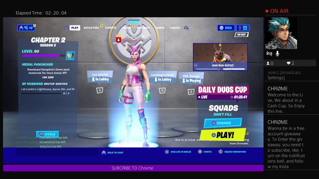 *CASH CUP* LIVE DUO CASH CUP FORTNITE ARENA W/ GEO - YouTube