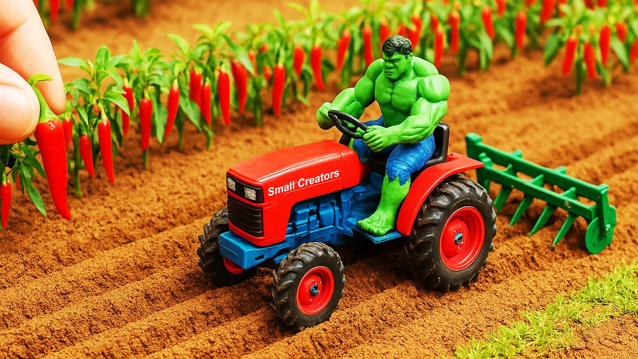 diy mini modern agriculture plough machine science projects, mini ...