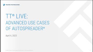 TT® Live | Trading Technologies