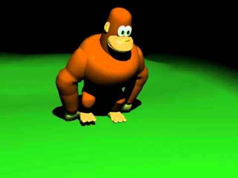Homer Gorilla Walk Cycle - YouTube