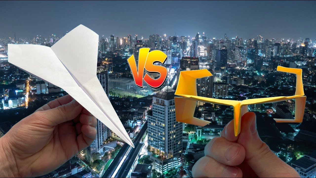 Bataille des meilleurs avions en papier 5 | Comment fabriquer des ...
