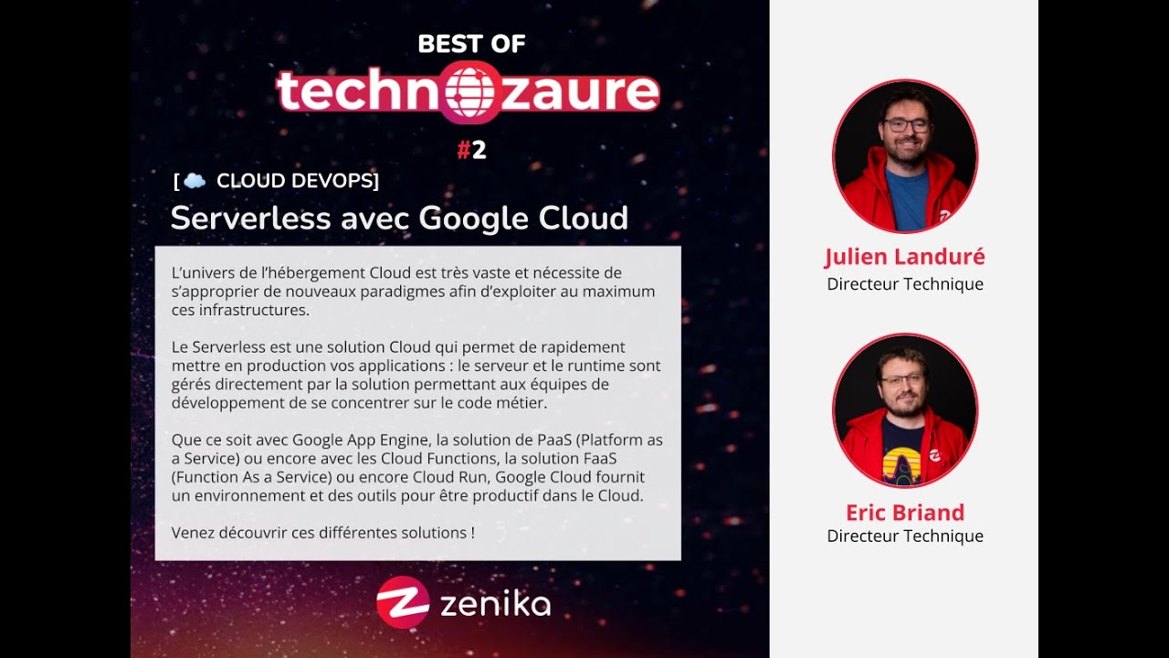 Serverless avec Google Cloud — Julien Landuré, Eric Briand - YouTube