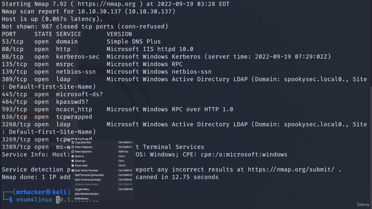 Enumerating Active Directory🕵🏼Extra Hacking Active Directory 19.1 - YouTube