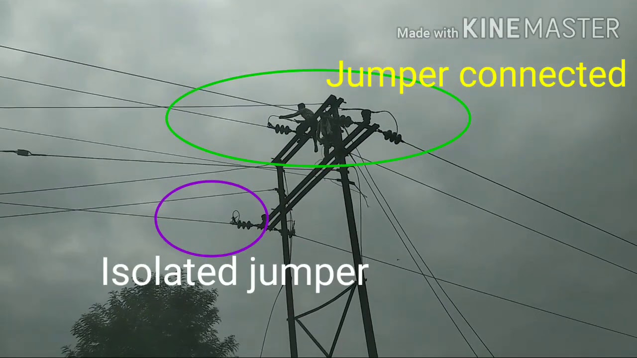 Jumpers क्या होते है ।। Jumpers कैसे और कहां किए जाते है।। 33kv लाइन के ...