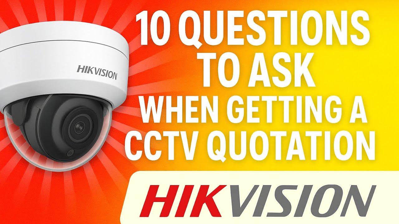 10 Questions To Ask When Getting A CCTV Quotation NEW 2021 - YouTube