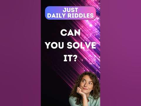 Daily Brain Teaser: Can You Solve Today's Riddle - YouTube